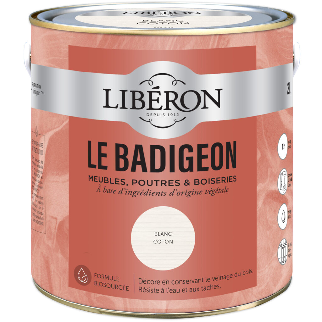 Le Badigeon - Lasure intérieure pour les poutres, meubles et boiseries
