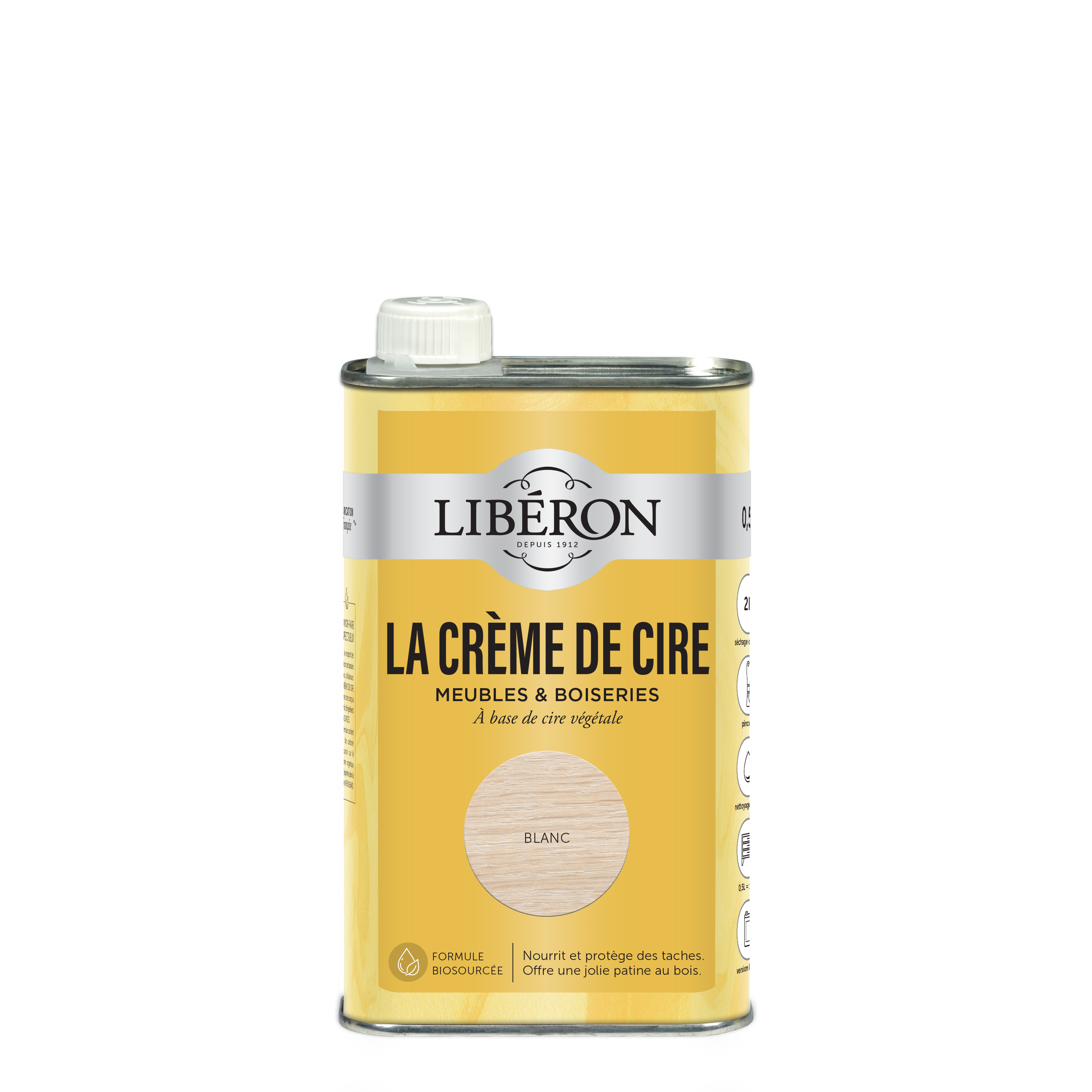 LA CRÈME DE CIRE pour meuble en bois - Format liquide ou en pâte